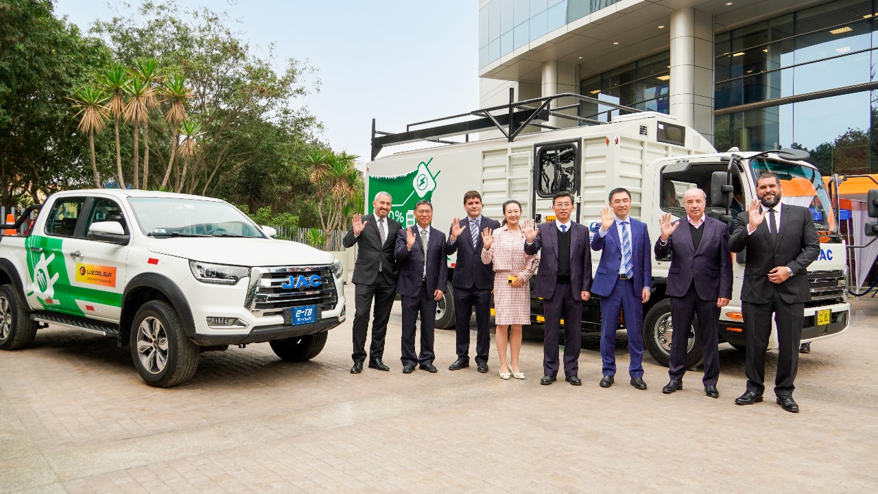 INCHCAPE Y JAC MOTORS ENTREGARON LA FLOTA MÁS GRANDE DE VEHÍCULOS 100% ...